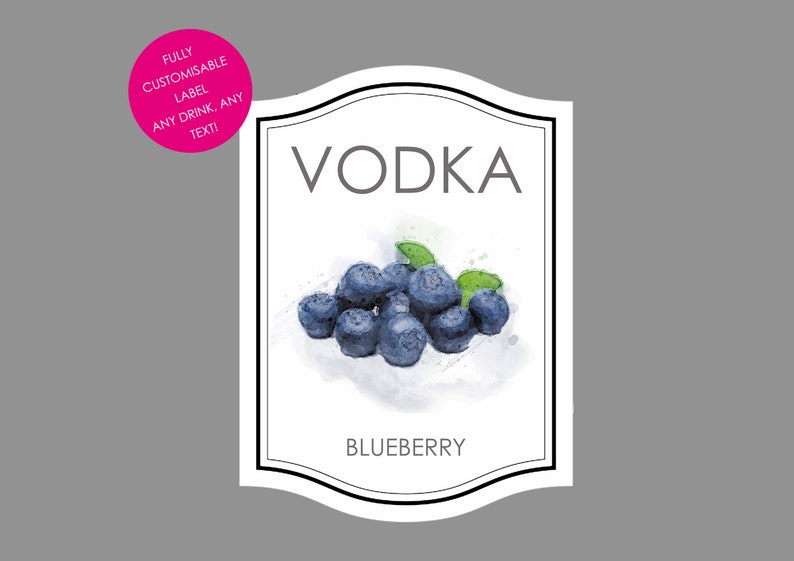 Custom Bottle Labels Personalised Stickers Printed Home - Etsy