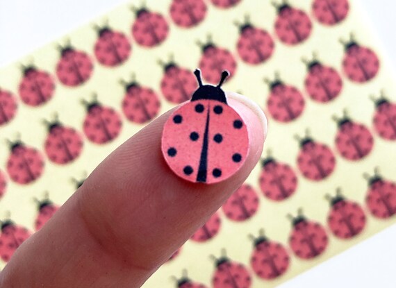 Cute Tiny Ladybird Stickers Ladybird Lover Gift Laptop & | Etsy