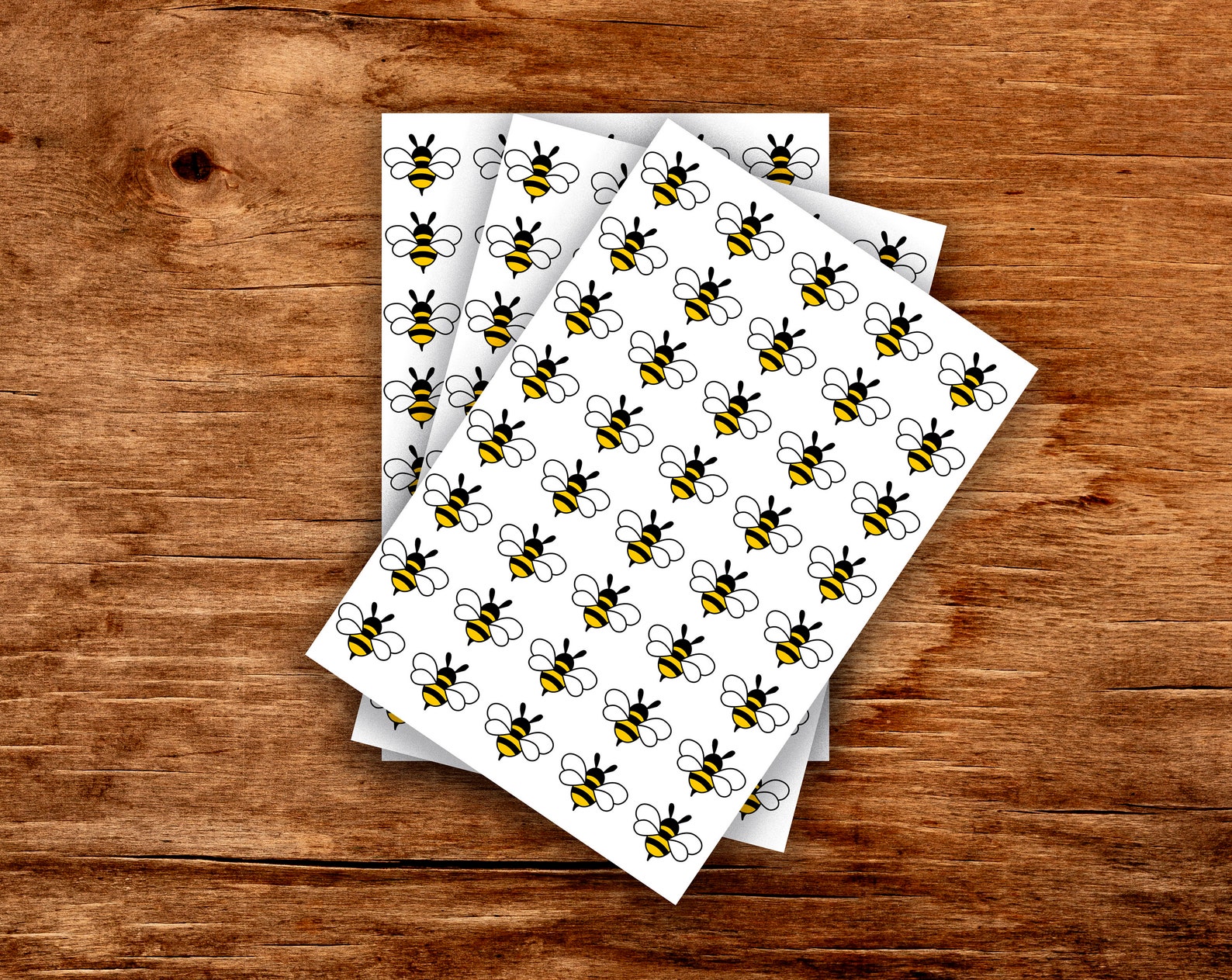SMALL Cute Tiny Bee Stickers Bee Lover Gift Bee Sticker - Etsy