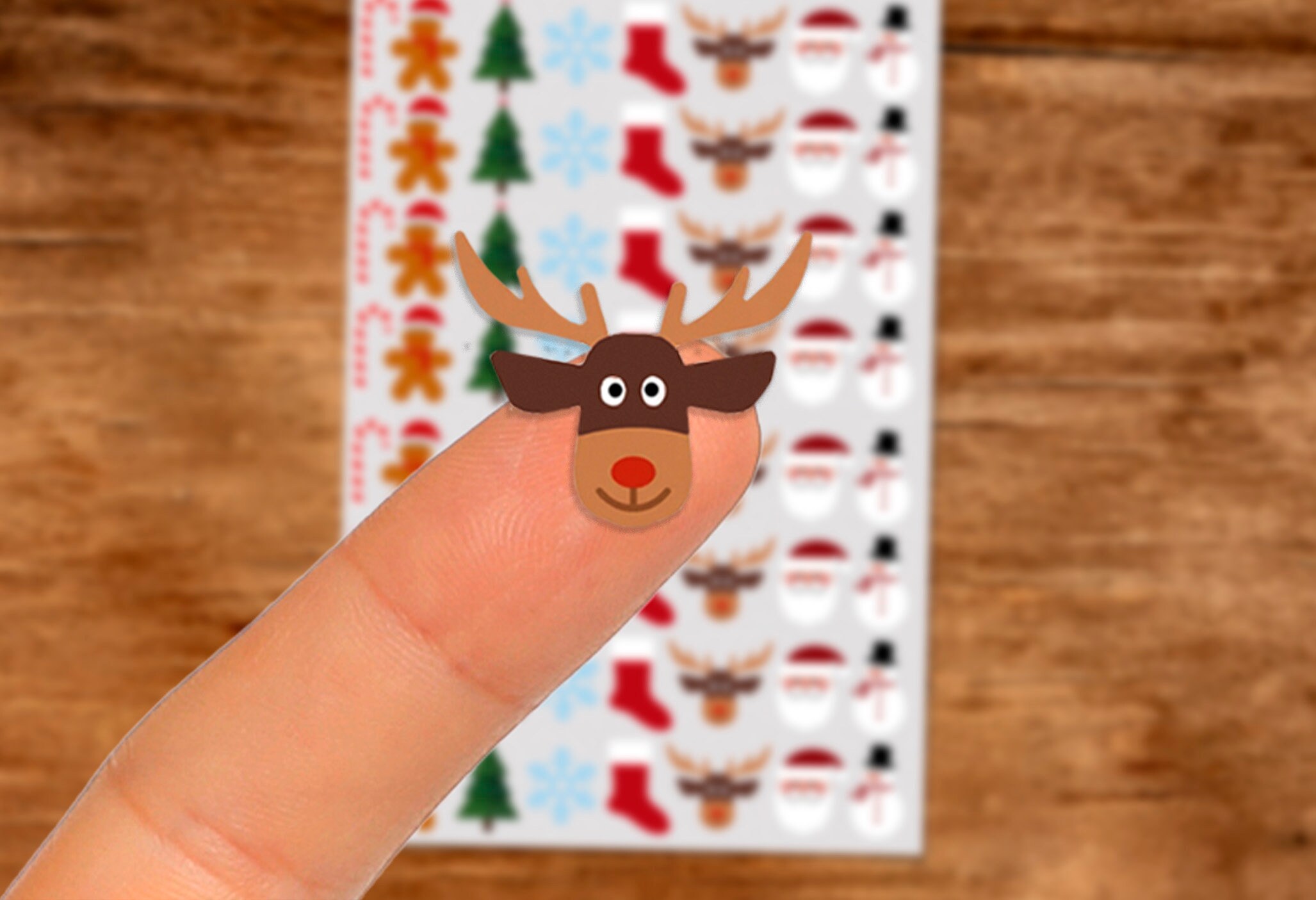 Tiny Christmas Stickers Stickers for Christmas Packaging - Etsy