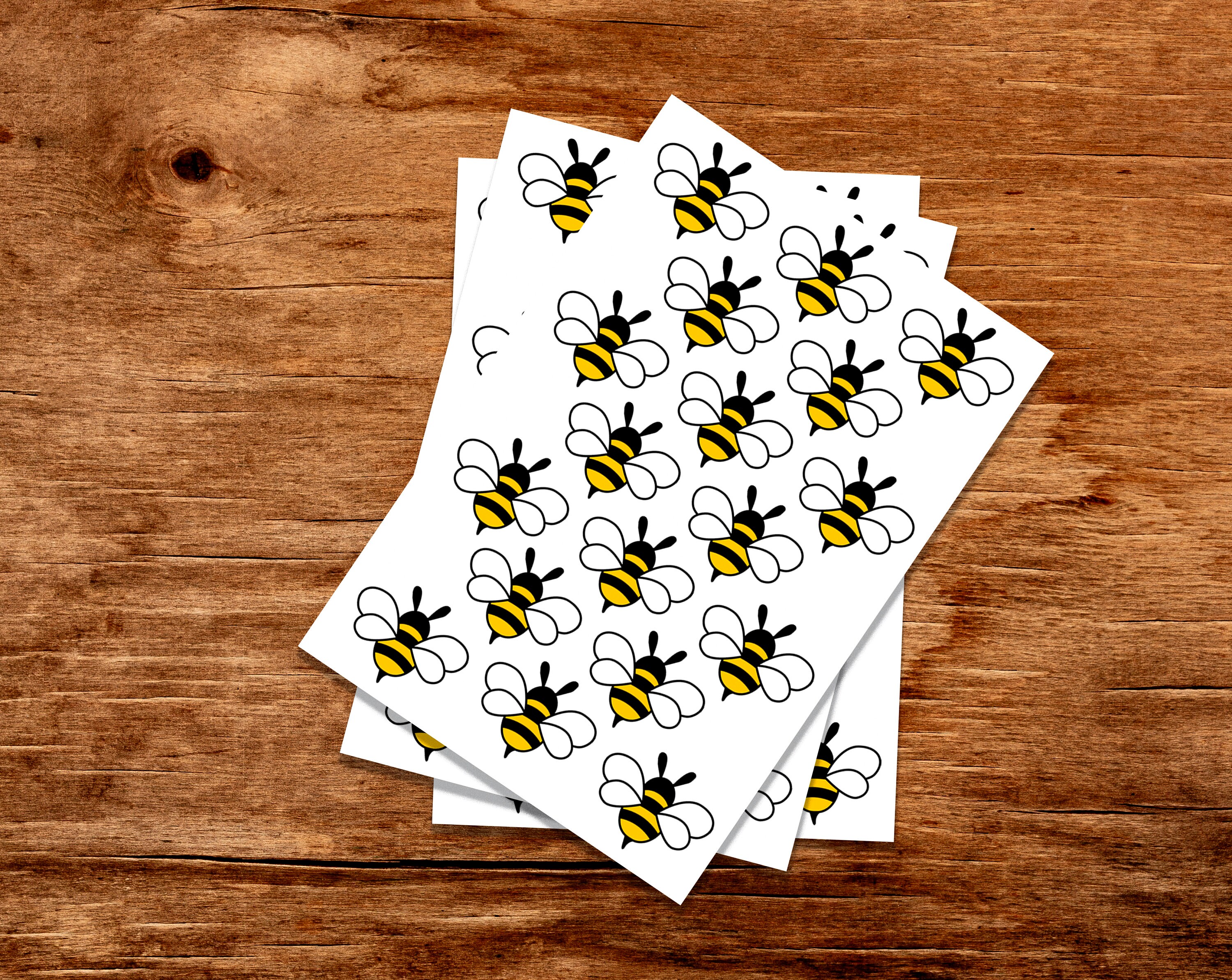 LARGE Cute Bee Stickers Bee Lover Gift Laptop & Phone Case - Etsy