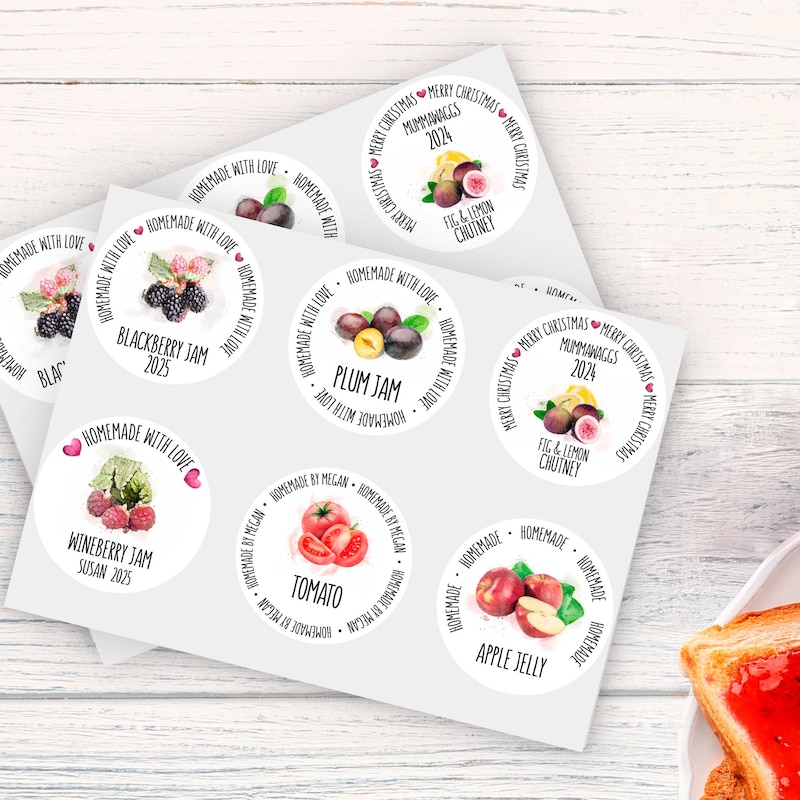 Custom Chutney Labels - Etsy UK