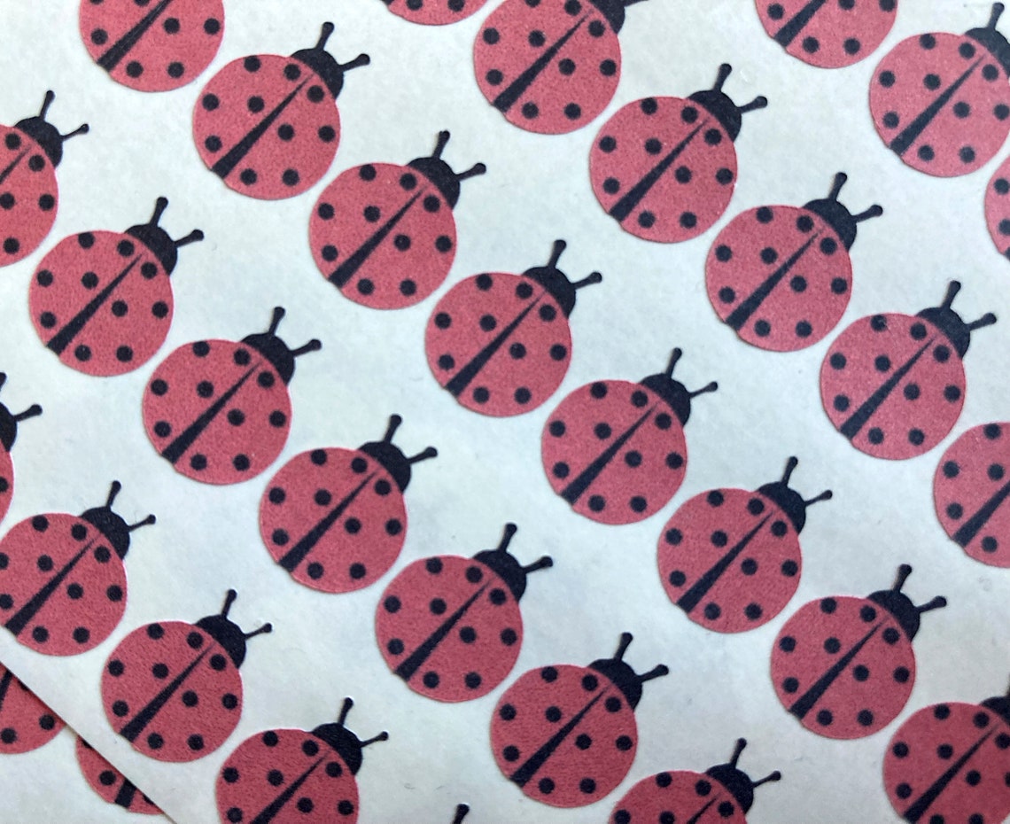 Cute Tiny Ladybird Stickers Ladybird Lover Gift Laptop & | Etsy
