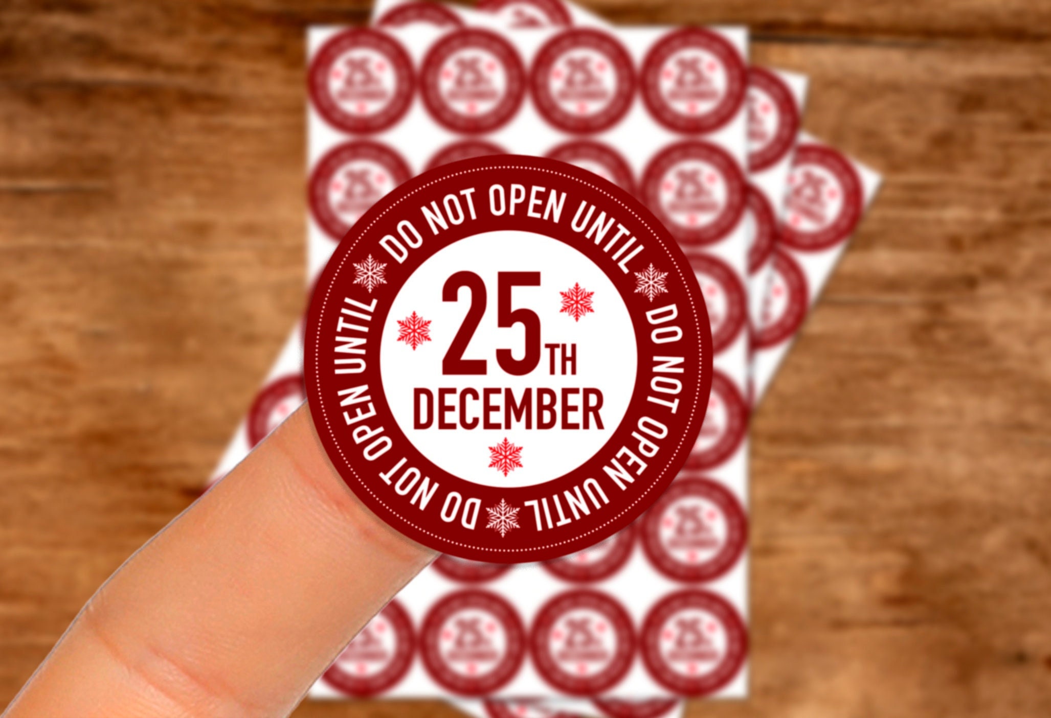 Do Not Open Until 25th December - Etsy UK