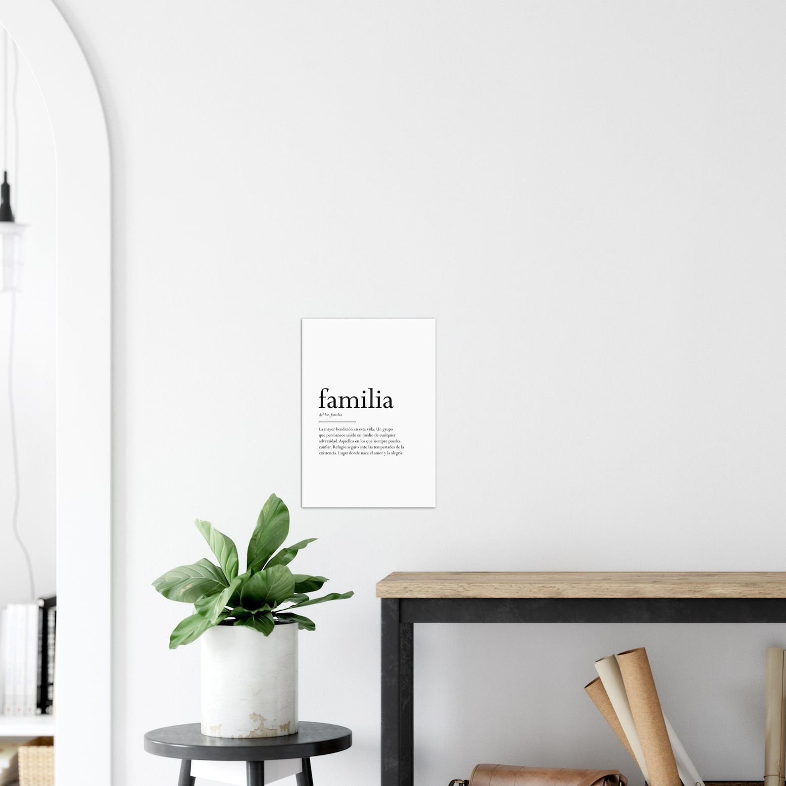 Poster Definición de Familia Poster con Definición Poster - Etsy España