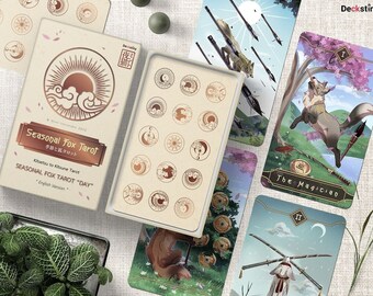 Seasonal Fox Tarot - Etsy