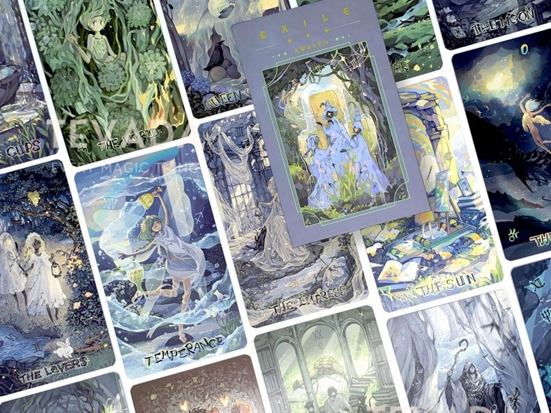 Exile Tarot AWAKEN Edition Limited Version-a Quiet Revolution in Muted ...
