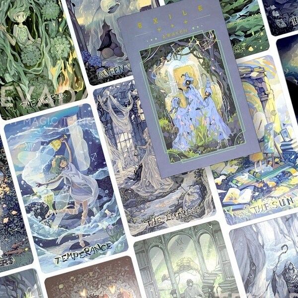 Unique Tarot Deck - Etsy