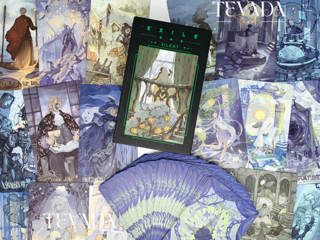 Exile Tarot SILENT Edition Limited Version-A Transformation in Muted ...