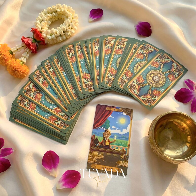 Journey to the Golden Realm Tarot: Myanmar Mythology Intuitive Healing ...