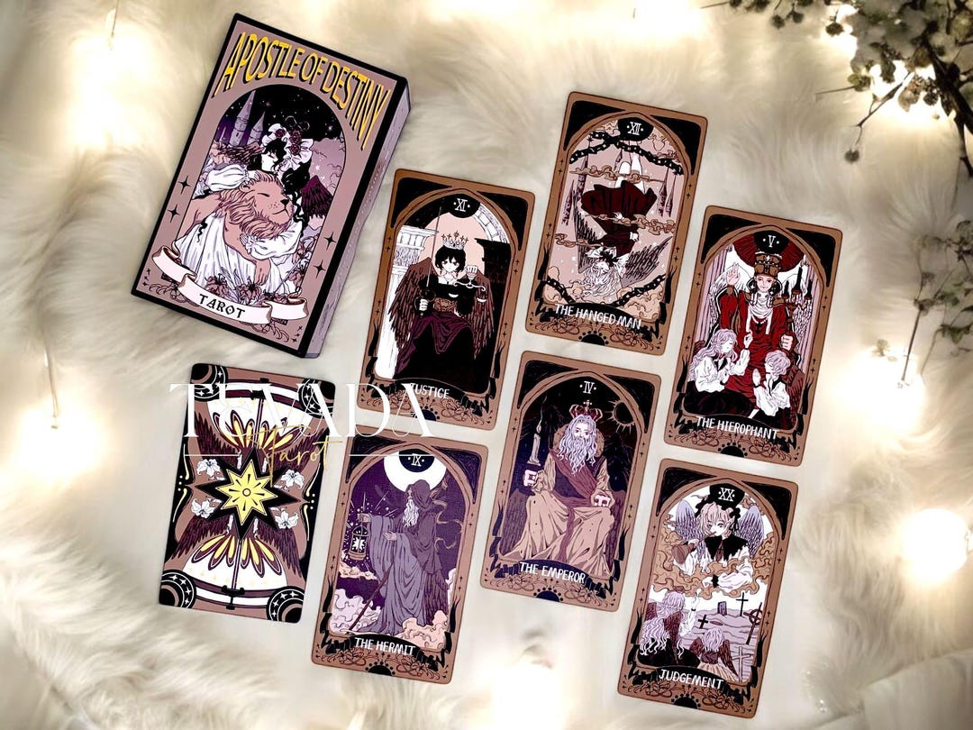 Apostle of Destiny Tarot Deluxe-japanese-style Anime Cartoon Tarot W ...