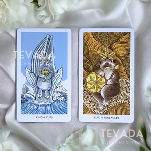 Lunalapin Tarot & Oracle 2in1 Deck 2022 Unique Indie Tarot Deck for ...