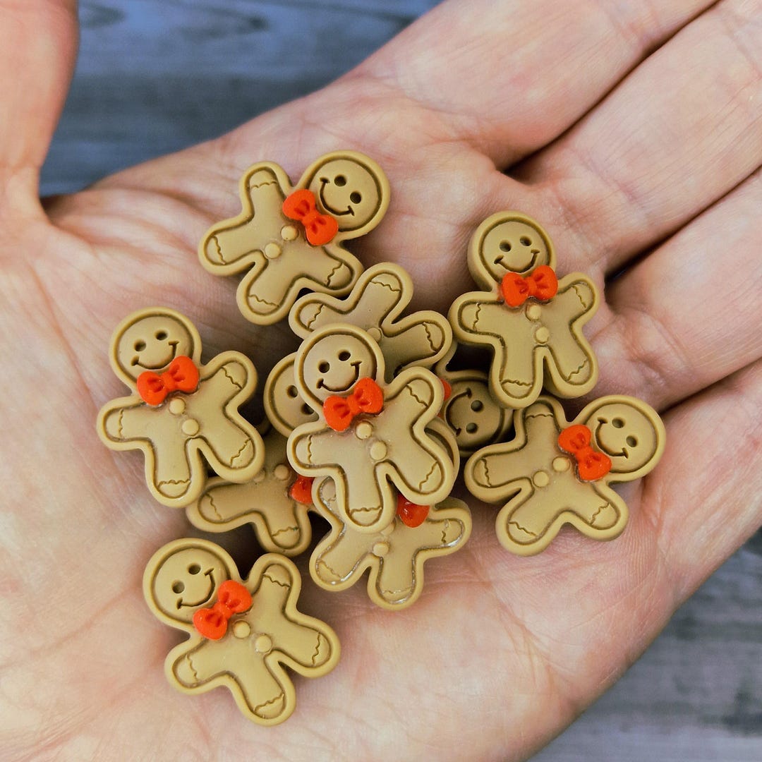 Miniature Gingerbread Men. UK Stock Fast Postage! Mini Gingerbread ...