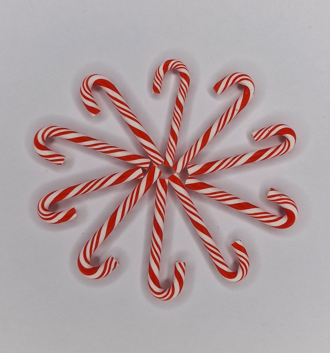 10 Miniature Candy Canes.uk Stock Fast Postage!mini Candy Canes ...