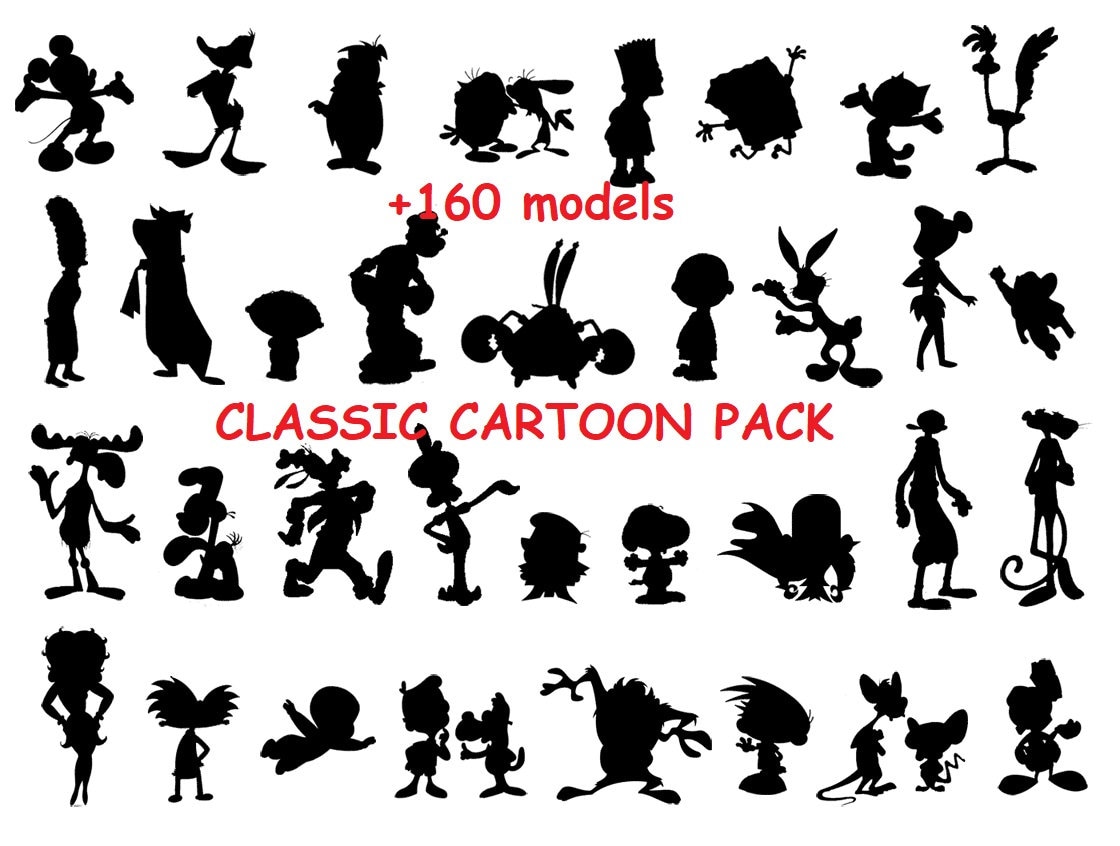 CLASSIC CARTOON PACK (150+ Pcs) Images -->https://drive.google.com ...