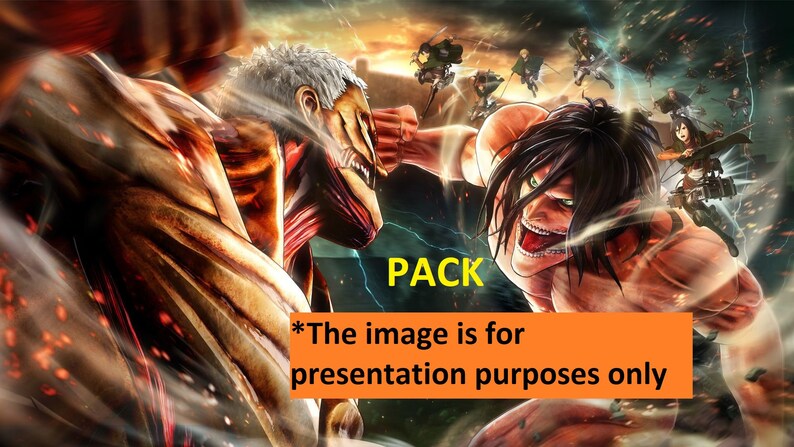AOT PACK 10 pcs 3D stl printing images https://drive.google.com/file/d ...