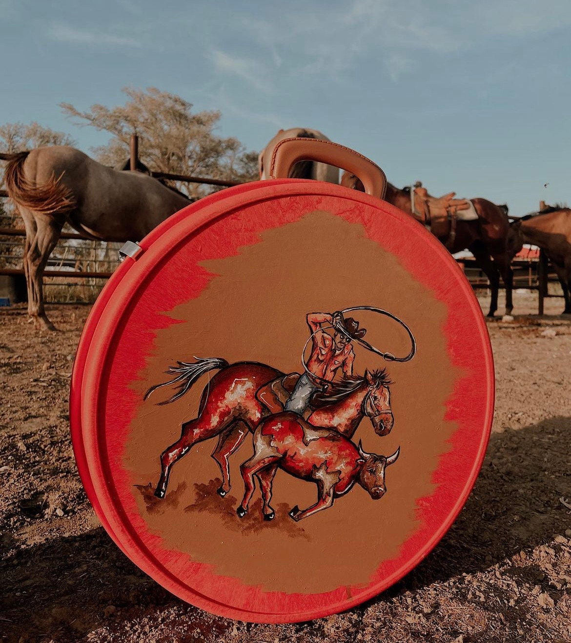 Hand Painted One of a Kind Rope Cans - Etsy