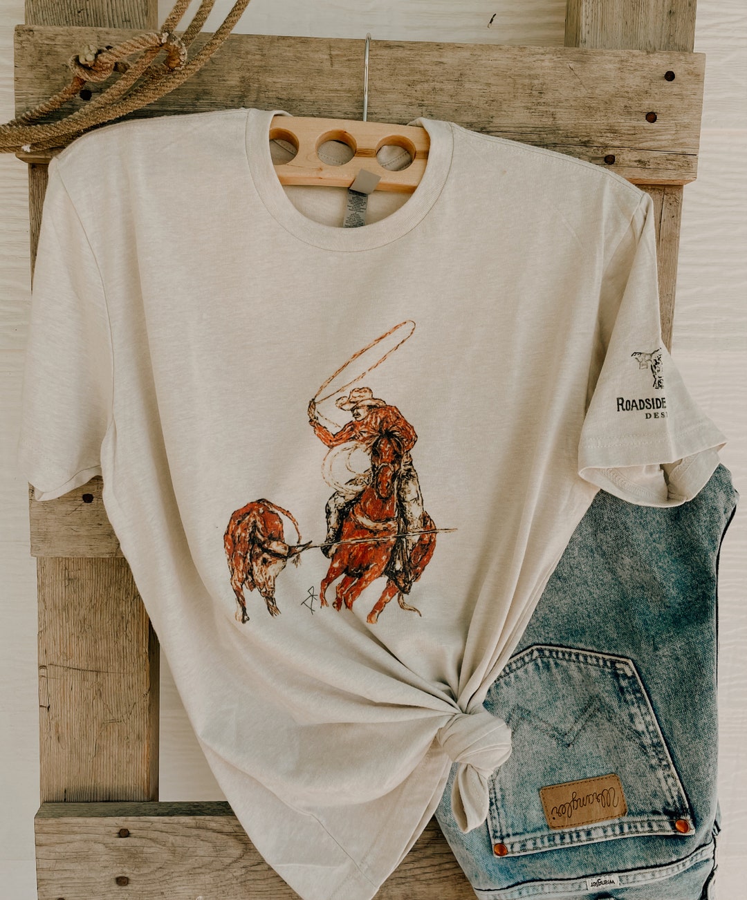 Team Roper Heeler Tee - Etsy