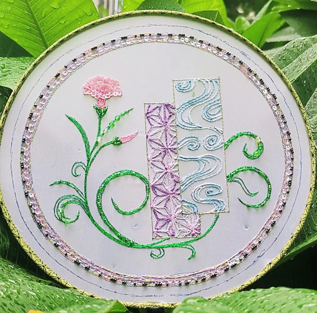 Beginner! Tambour/luneville Embroidery Practice Kits for Beginner With ...