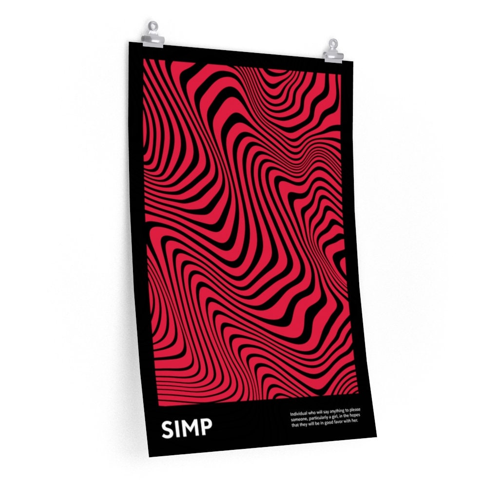 Pewdiepie Tribute Simp Poster Pewdiepie Inspired Merch Gift - Etsy