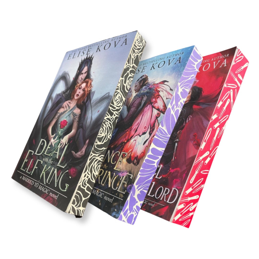 Married to Magic Elise Kova Stenciled Sprayed Edges Deal - Etsy