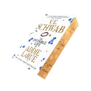 The Invisible Life of Addie Larue Stenciled Sprayed Edges - Etsy