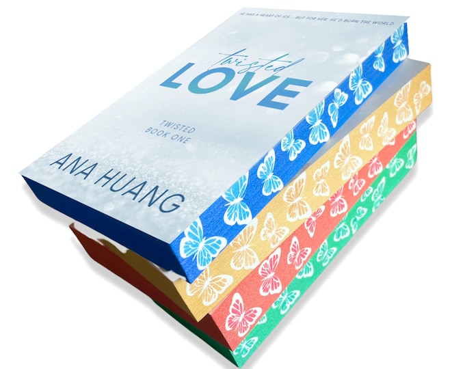 Twisted Series - Ana Huang - Stenciled Sprayed Edges - Twisted Love ...