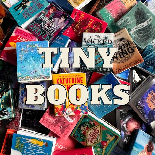 Tiny Books - Etsy