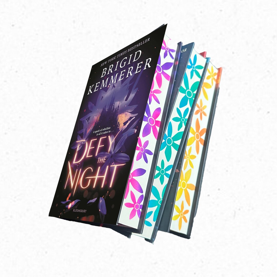 Defy the Night Defend the Dawn Destroy the Day Stenciled Sprayed Edges ...