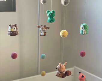 Crochet mobile | Etsy
