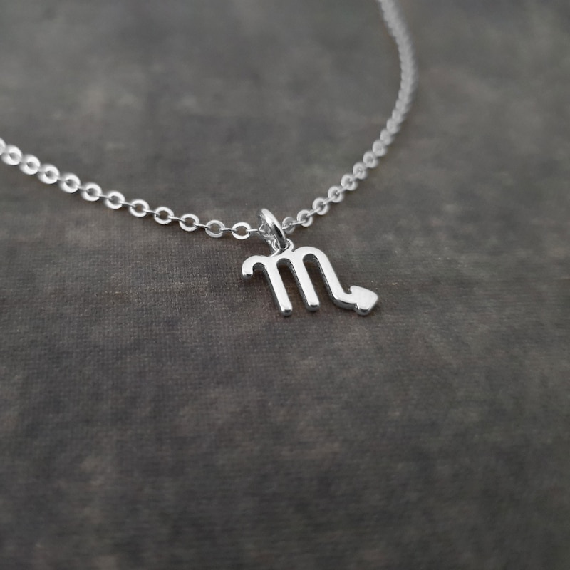 Scorpio Necklace - Etsy
