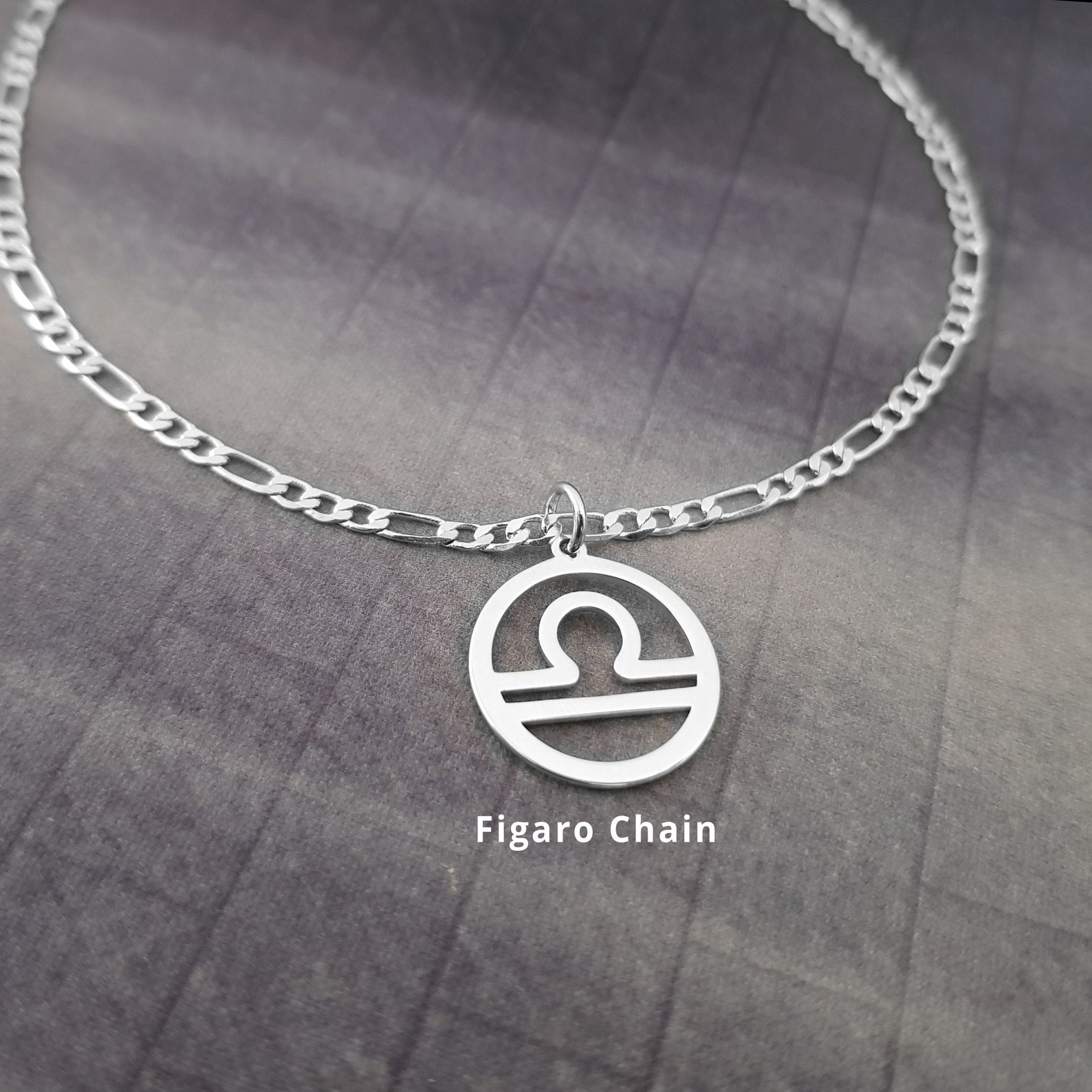 Libra Sign Necklace Libra Symbol Necklace Libra Zodiac - Etsy