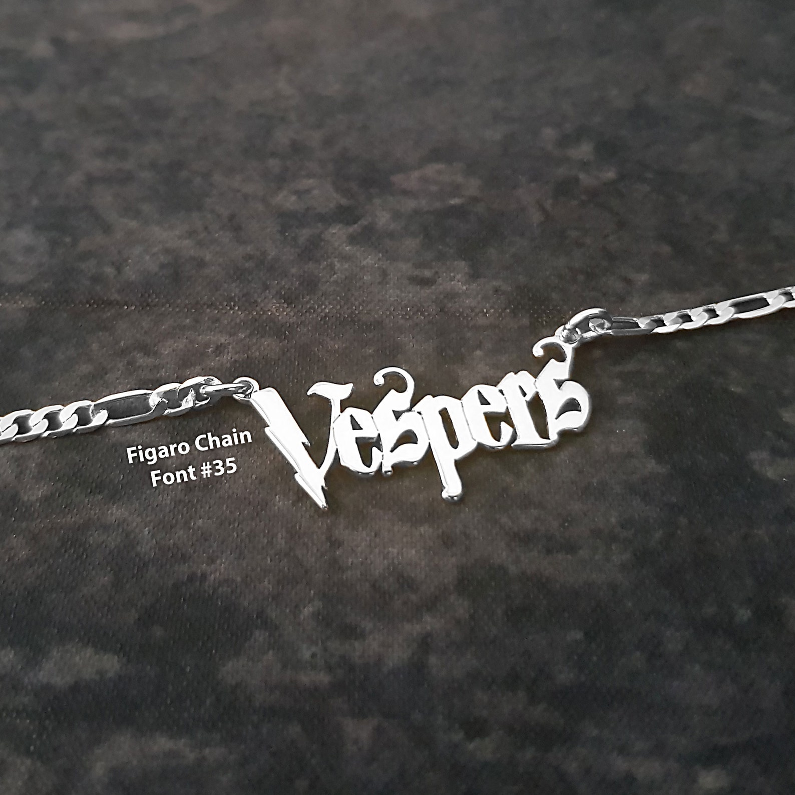 Old English Name Plate Personalized Old English Font Name | Etsy