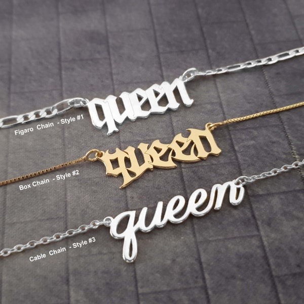 Queen Necklace - Etsy