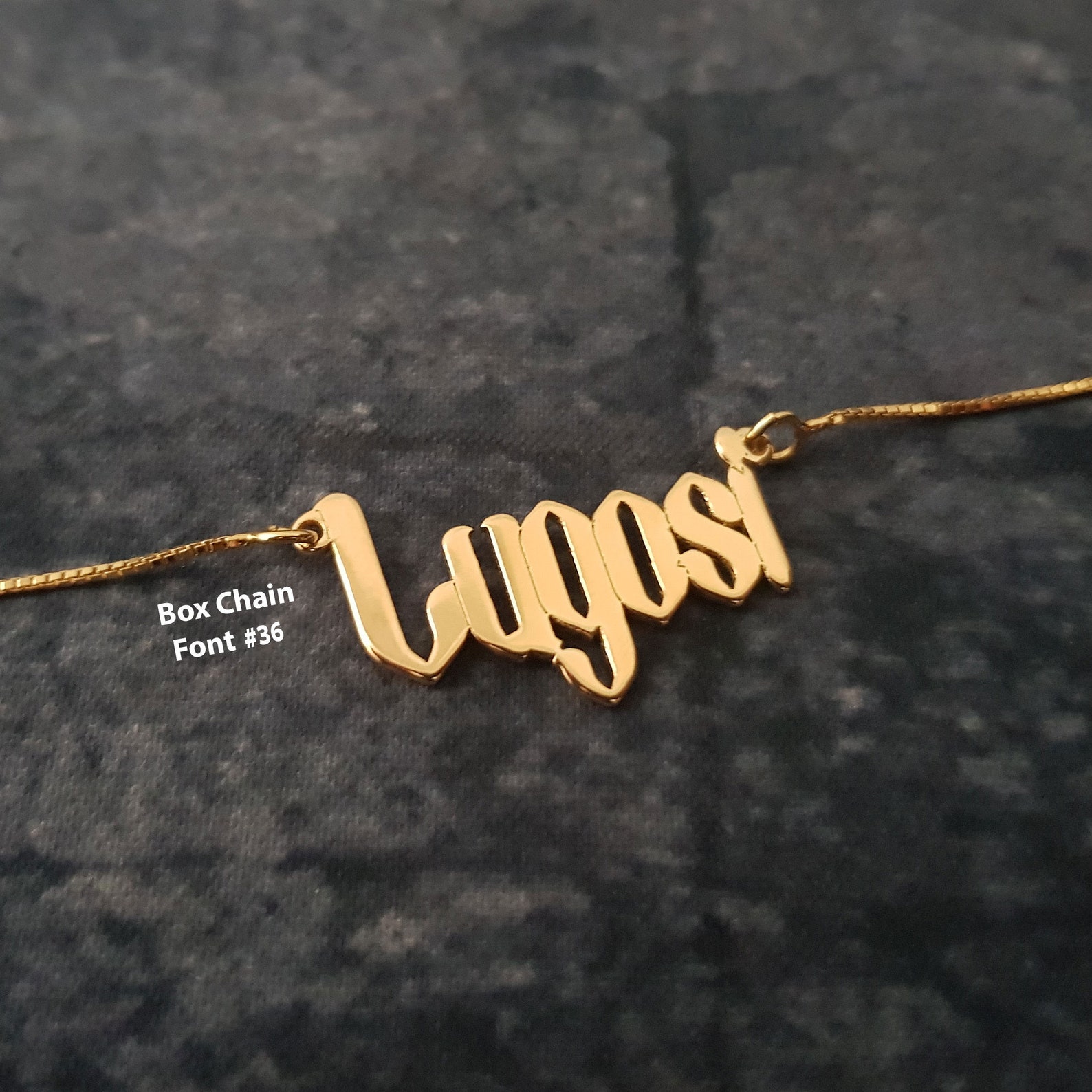 Customize Name Necklace Customize Name Plate Customize Any - Etsy