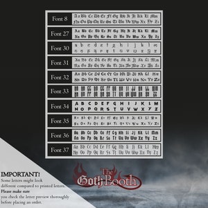 Dainty Gothic Name Necklace Unique Name Plate Gothic Name - Etsy