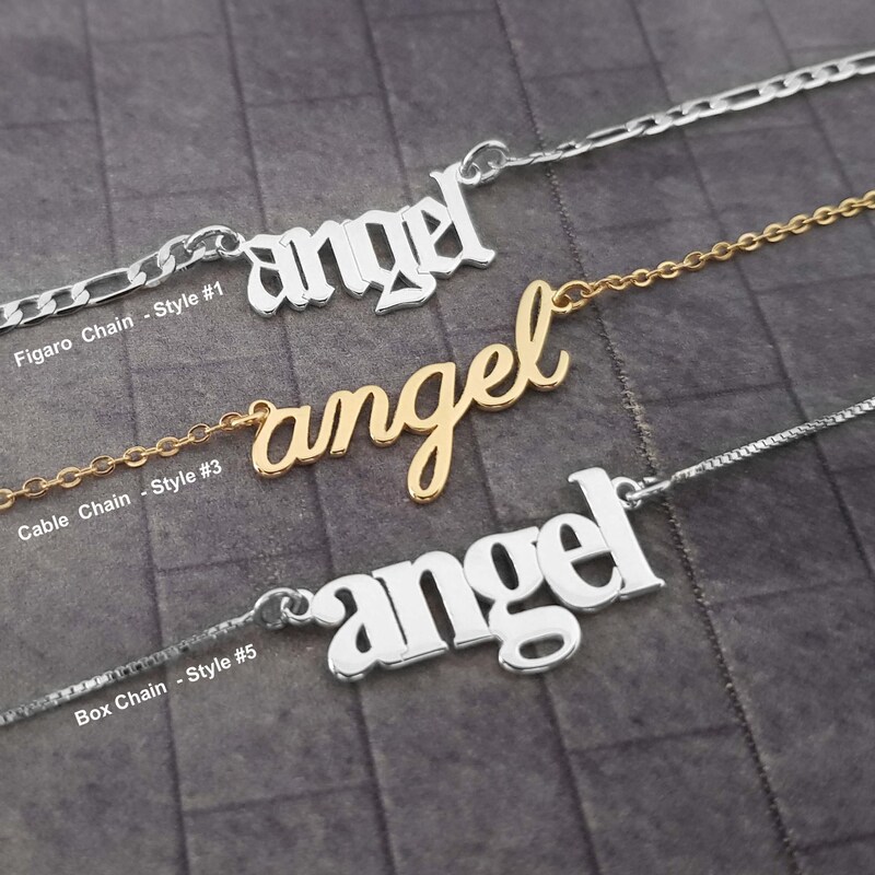 Angel Necklace - Etsy