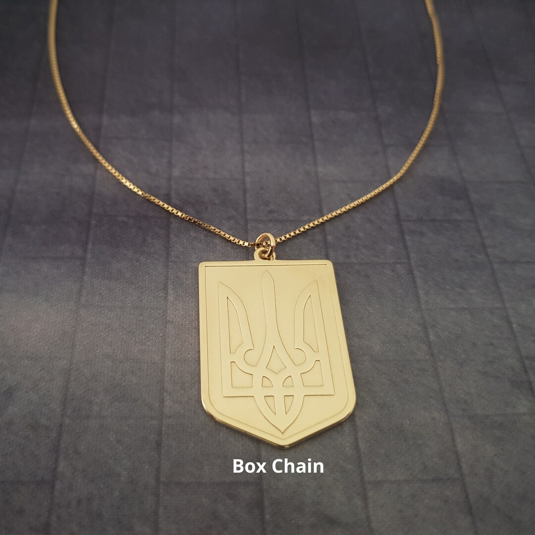 Ukrainian Tryzub, Ukrainian Tryzub Necklace, Ukrainian Tryzub Pendant ...