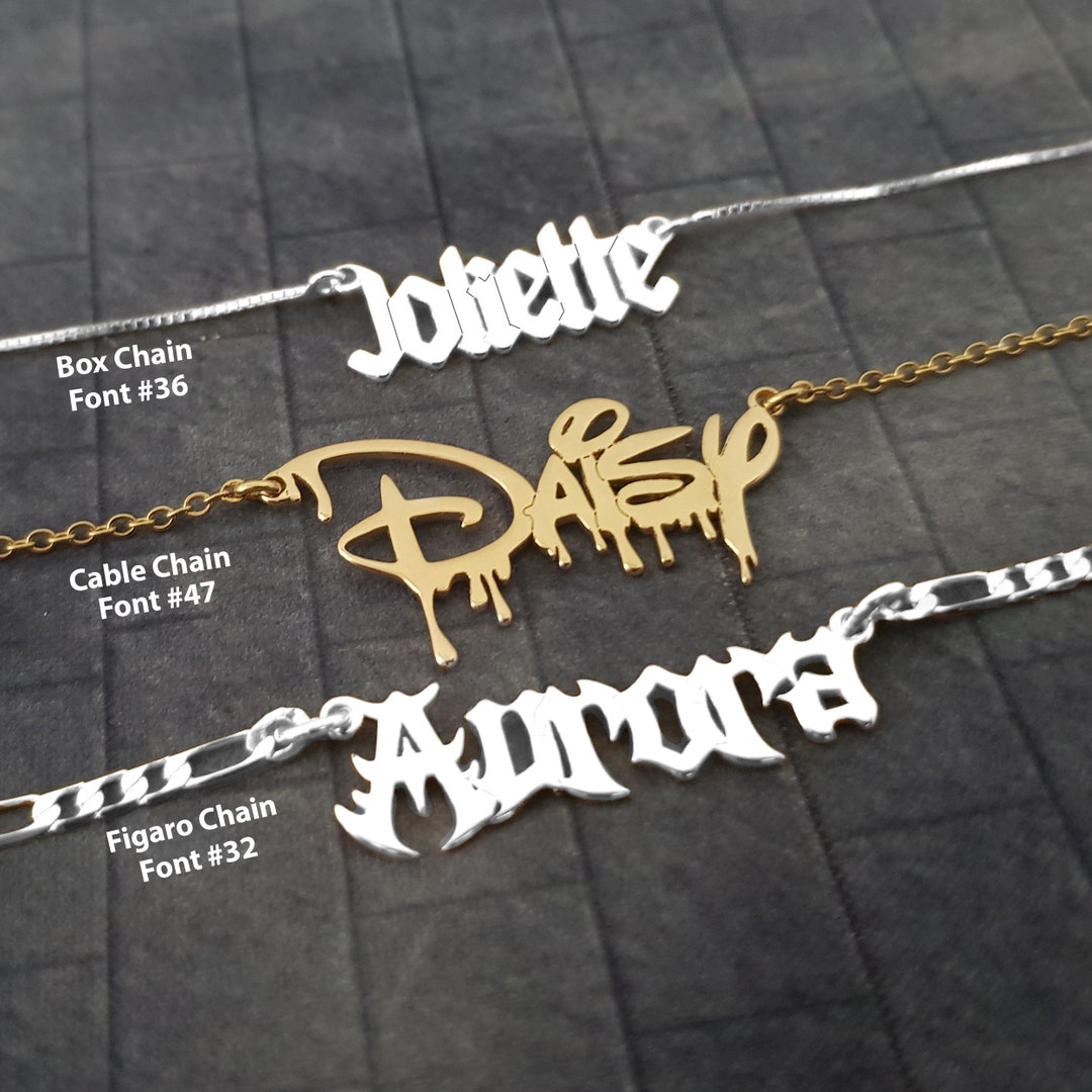 Customize Name Necklace, Customize Name Plate, Customize Any Necklace ...
