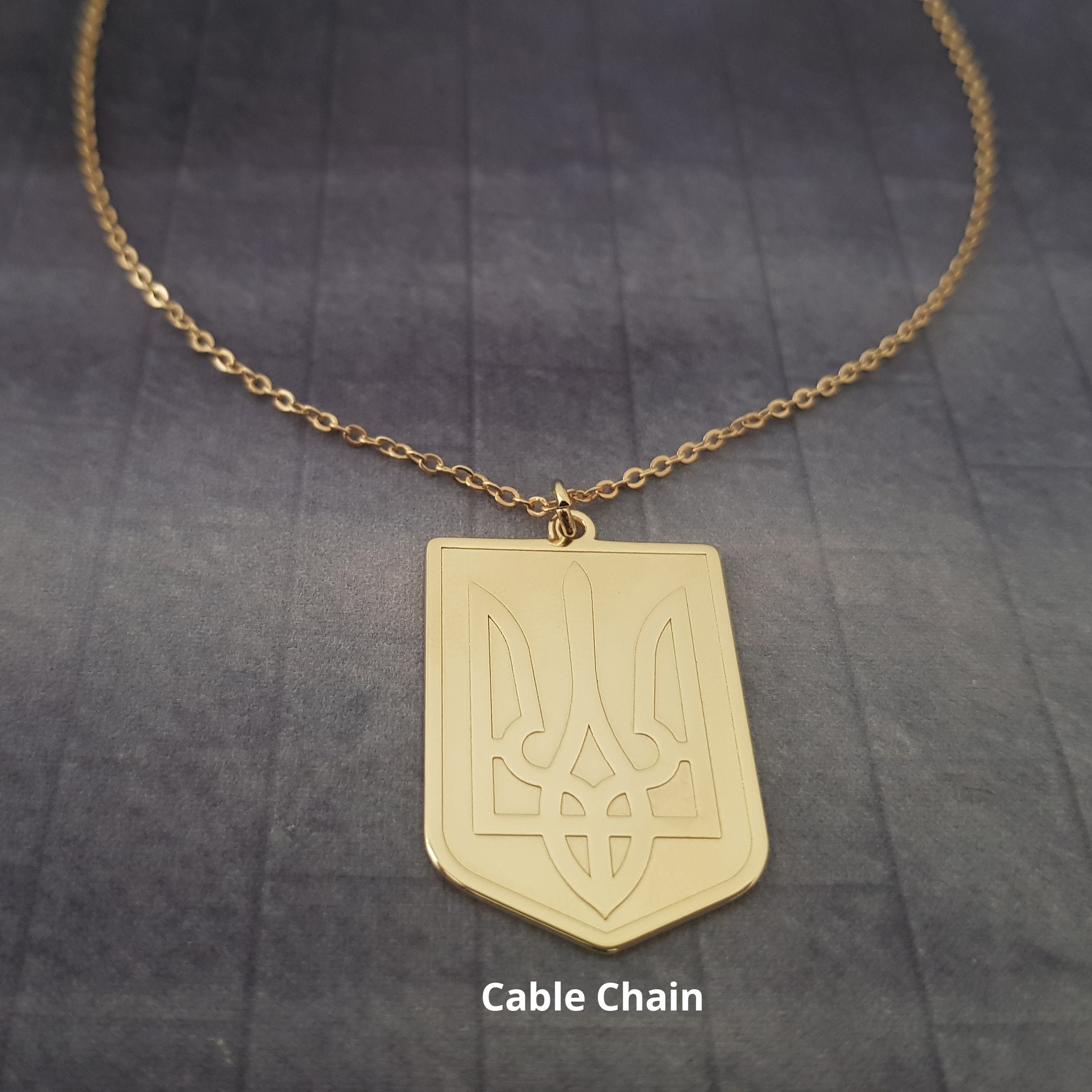 Ukrainian Tryzub Ukrainian Tryzub Necklace Ukrainian Tryzub - Etsy