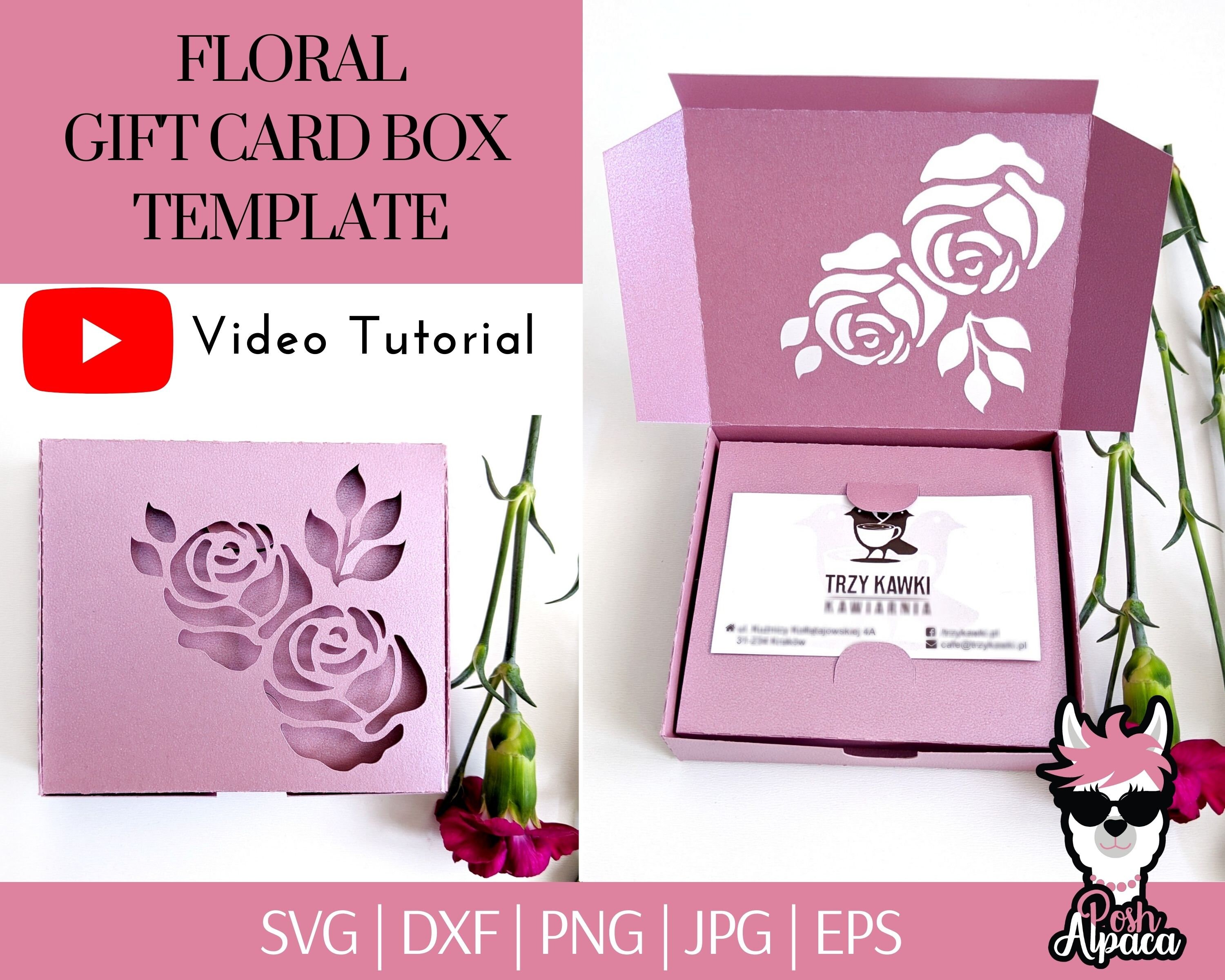 Gift Card Box Template