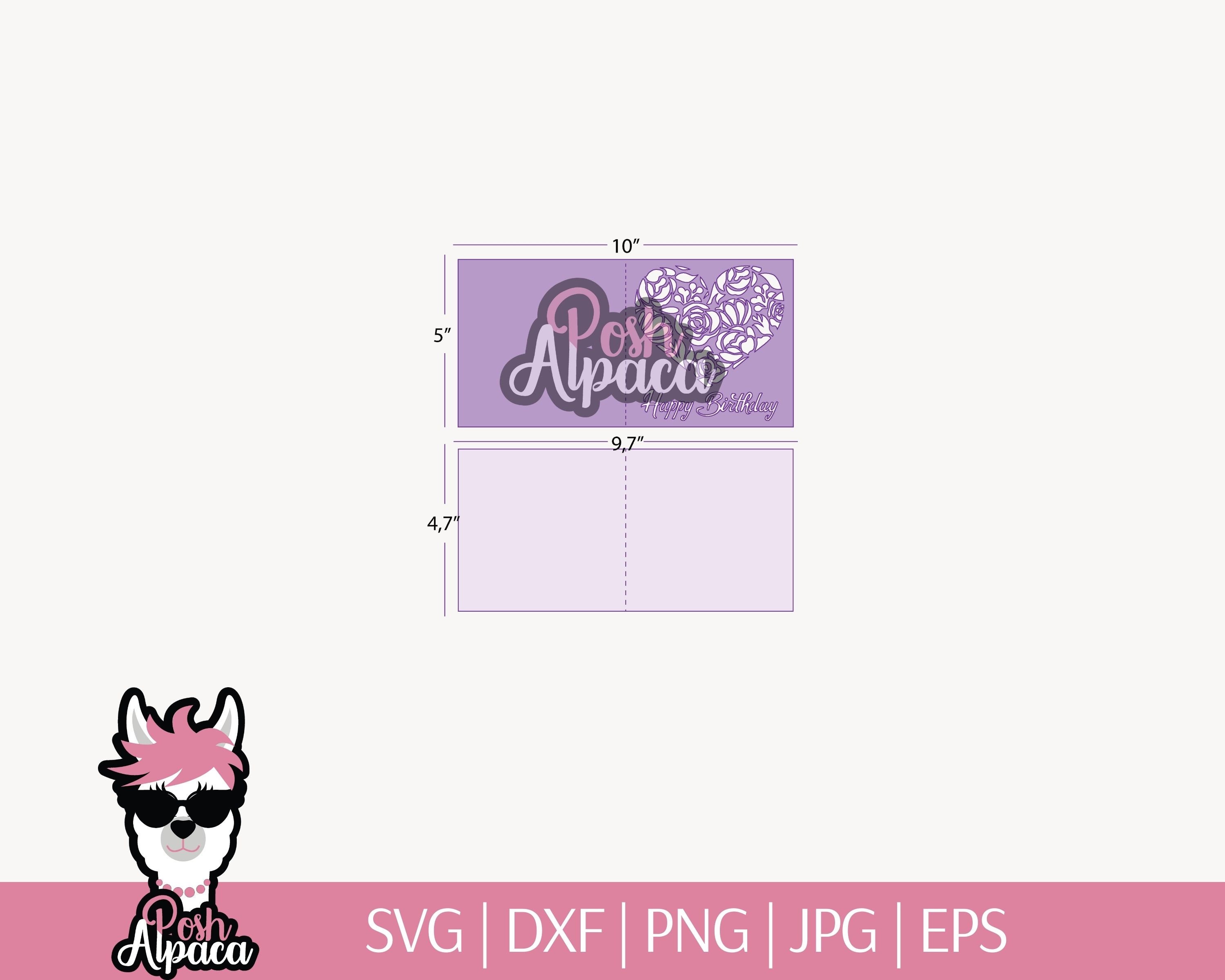 Card Svg Bundle Birthday Card Svg Files for Cricut Greeting - Etsy