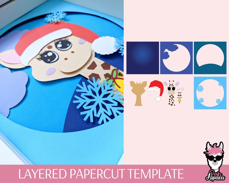 3d Layered Cardstock Svg Christmas SVG Bundle Christmas - Etsy Ireland