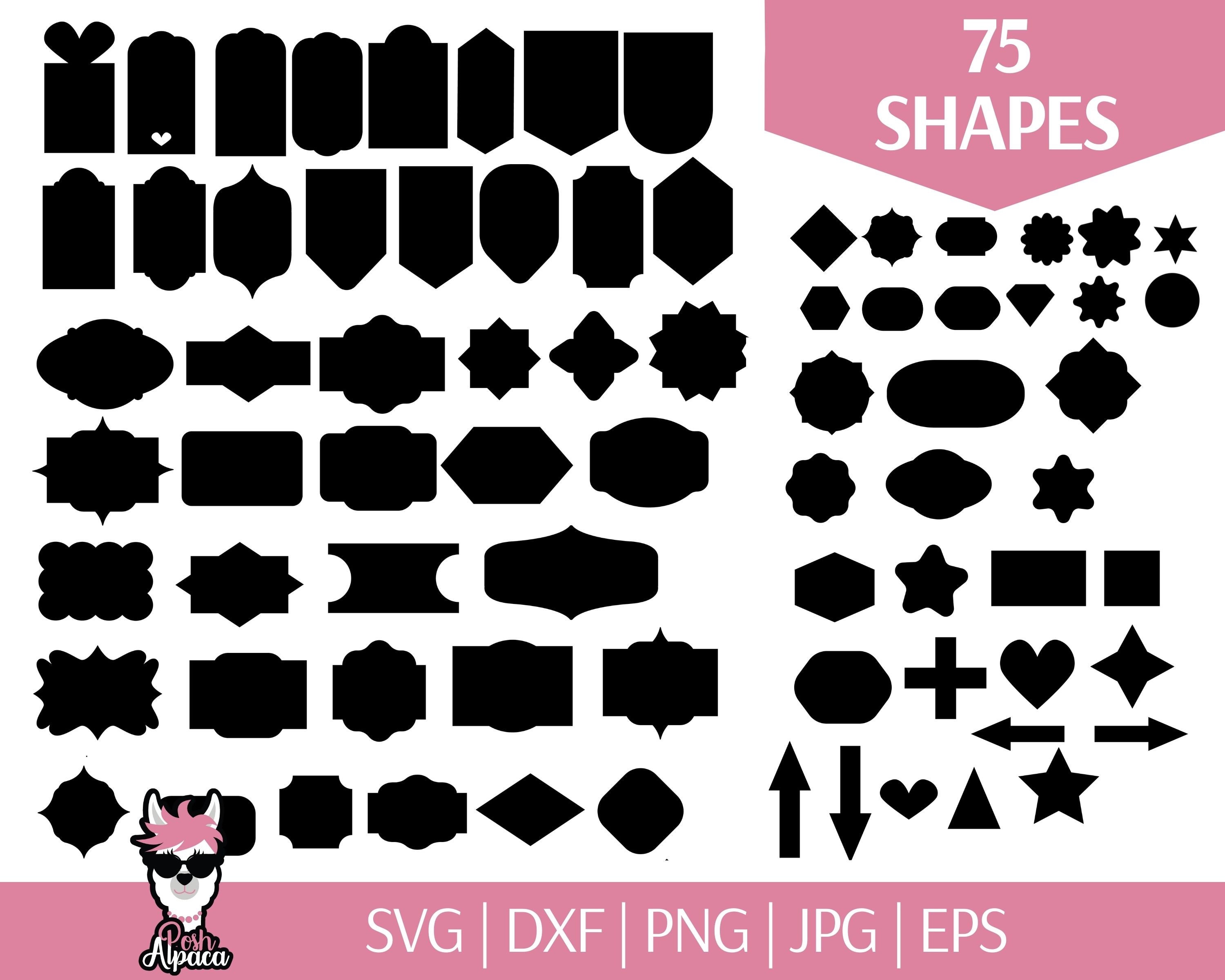 Shapes Svg Bundle Tag Svg Basic Shapes Svg Files for Cricut - Etsy Canada Shapes Svg Bundle Tag Svg Basic Shapes Svg Files for Cricut - Etsy Canada