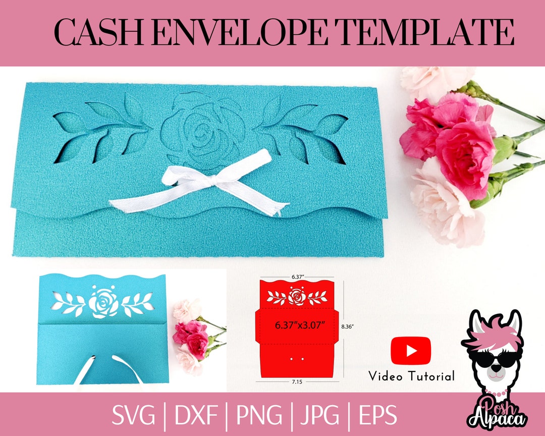 Money Holder SVG Cash Envelope Svg Wedding Gift Svg Cash - Etsy