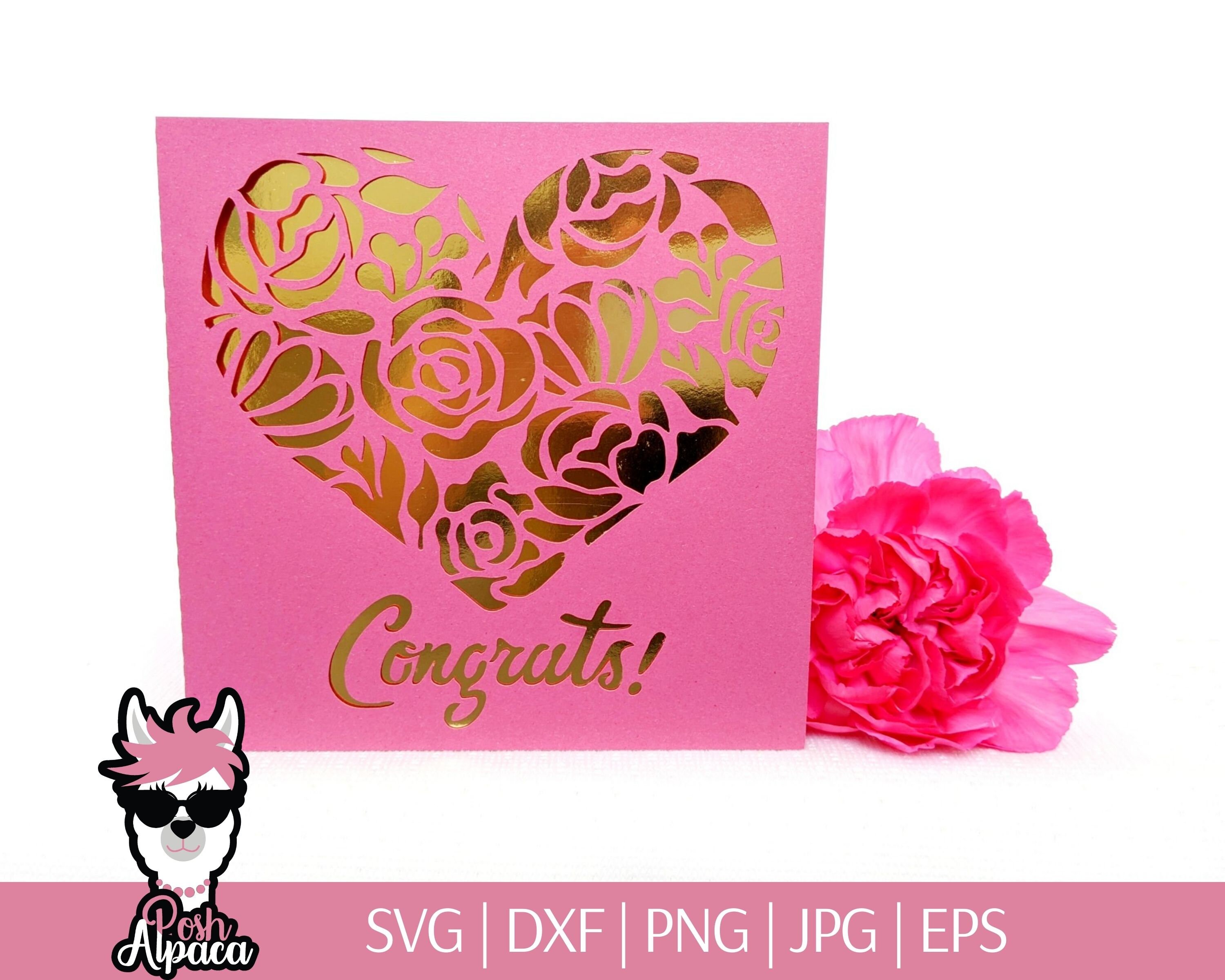 Card Svg Bundle Birthday Card Svg Files for Cricut Greeting - Etsy