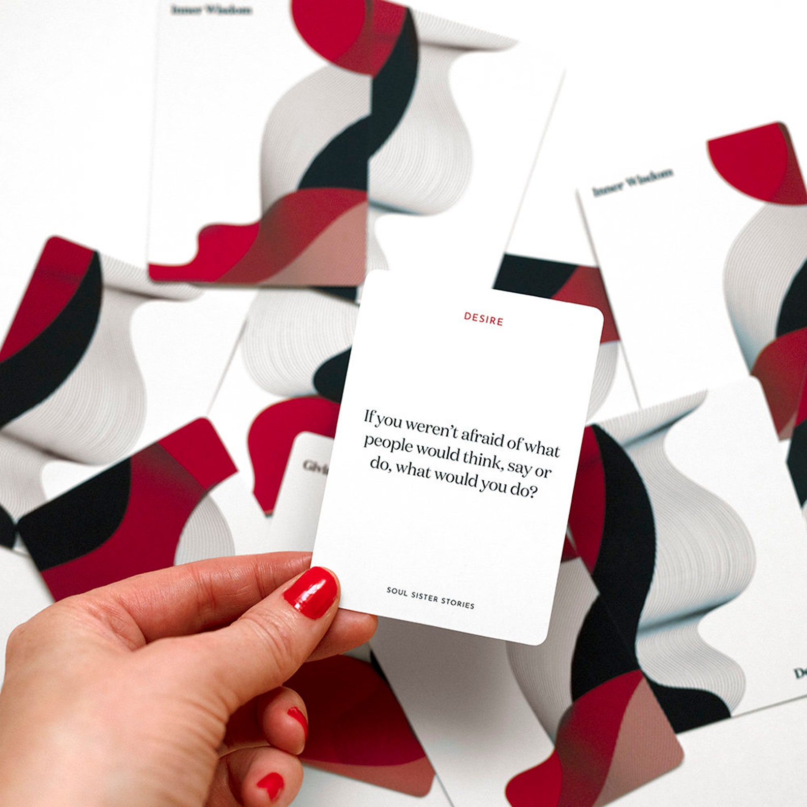 Deep Connection Cards the Anti-small Talk Card Deck 100 Thought ...