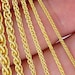 Solid 14K Heavy Solid Link Wheat Chain, ITALY 14K Solid Link Wheat ...
