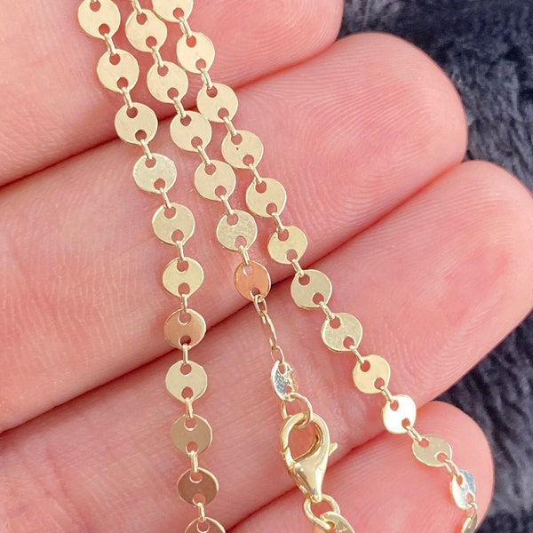 Mirror Gold Chain - Etsy