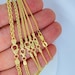 Solid 14K Heavy Solid Link Wheat Chain, ITALY 14K Solid Link Wheat ...